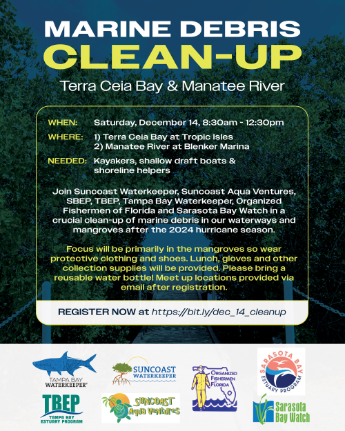 Regional Marine Debris Clean-up | Sarasota Bay Watch